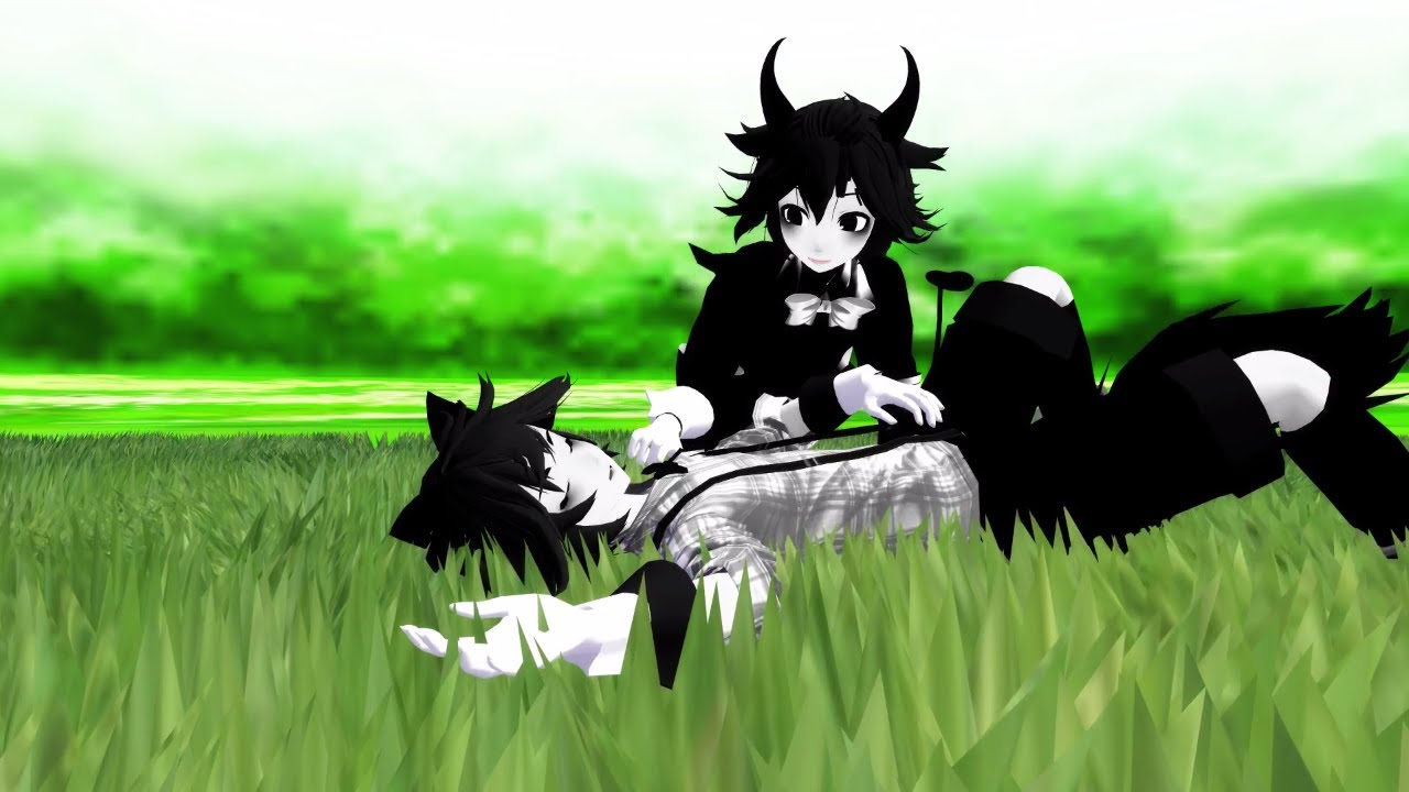 [MMD BATIM] 💕 This is not what you think it is! 💕[Boris x Bendy] 【1080p ...