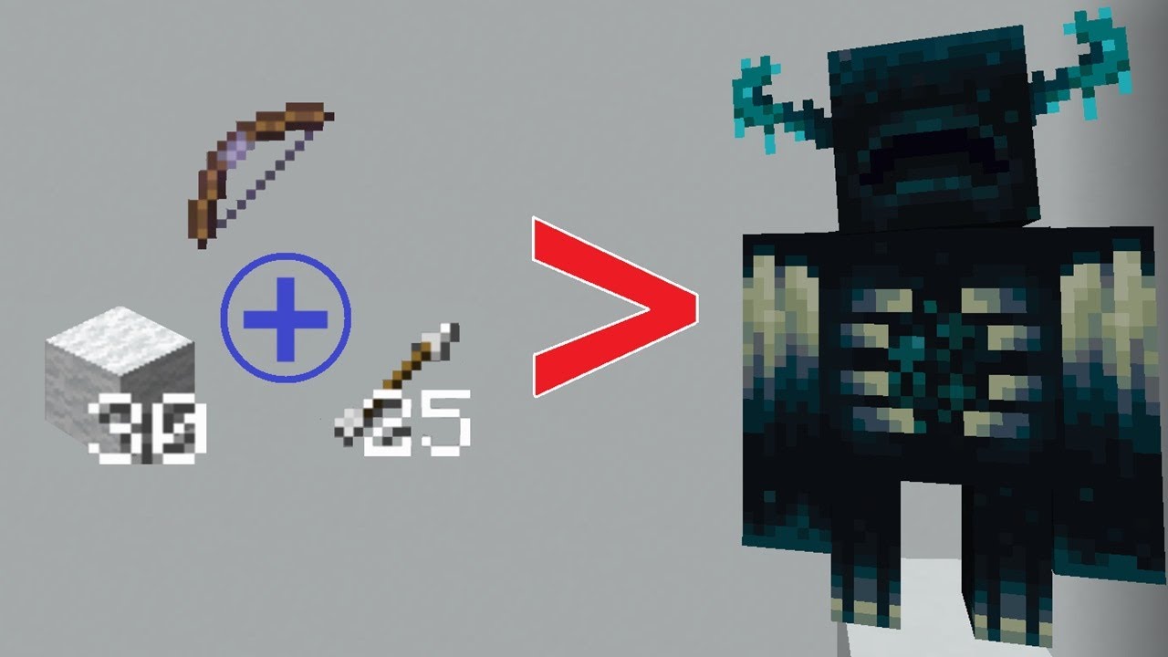 Minecraft : Warden is EASY! - YouTube