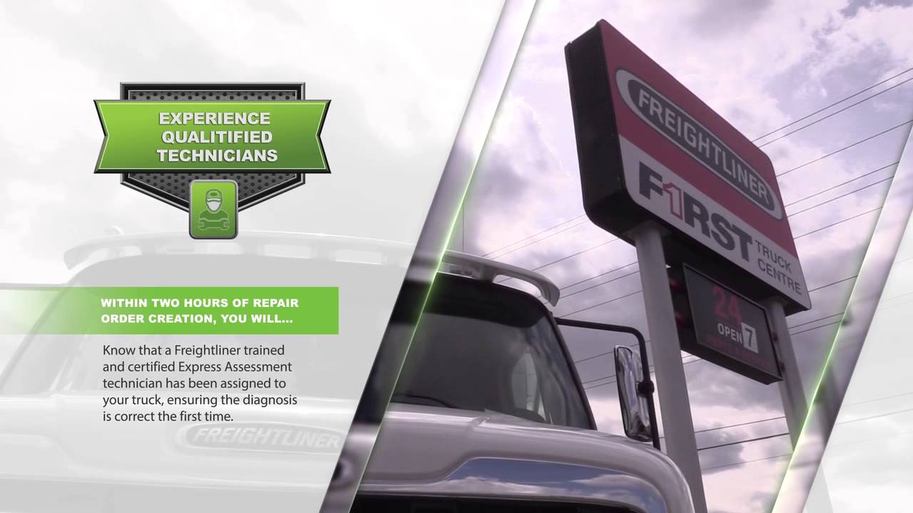 First Truck Centre Offers Express Assessment - YouTube