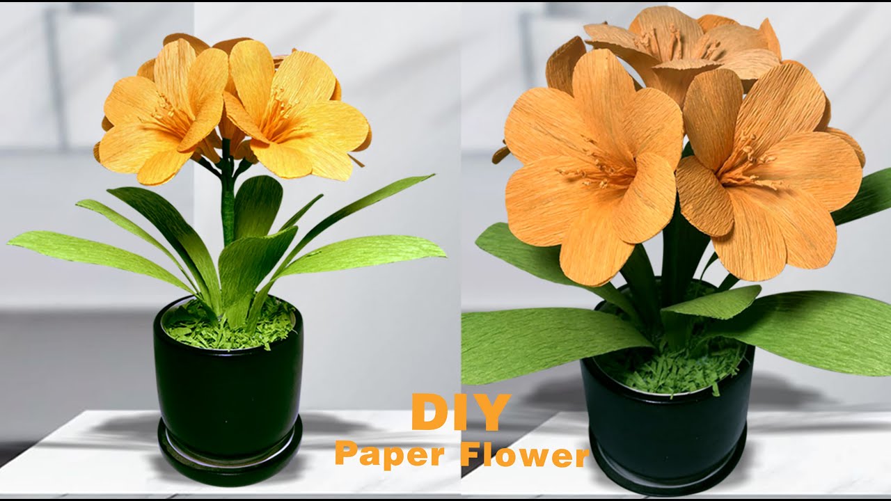 Crepe Paper Decoration Ideas How to Make Crepe Paper Flowers - YouTube