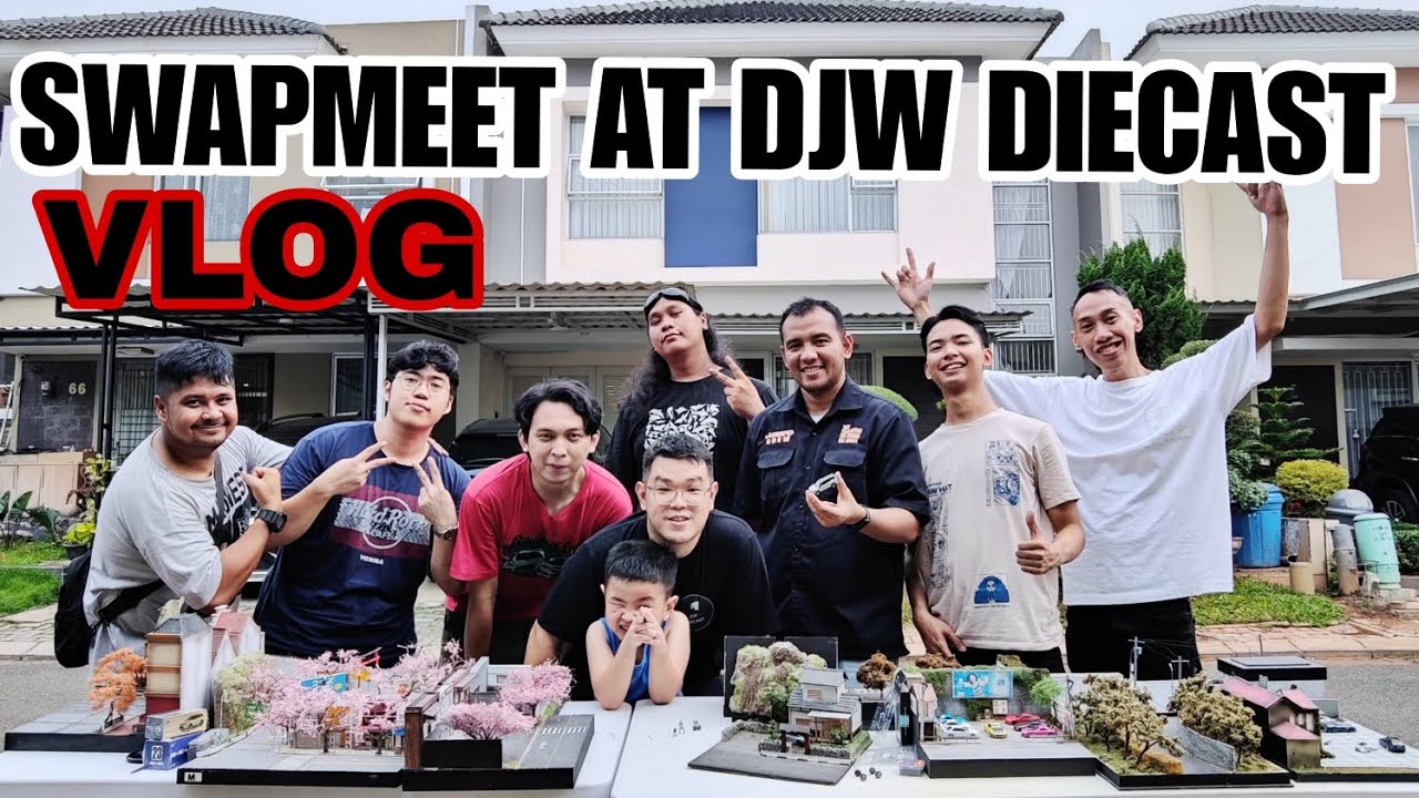 DJW DIECAST SWAP MEET VLOG. diorama diecast dan lain2 kerandoman. - YouTube