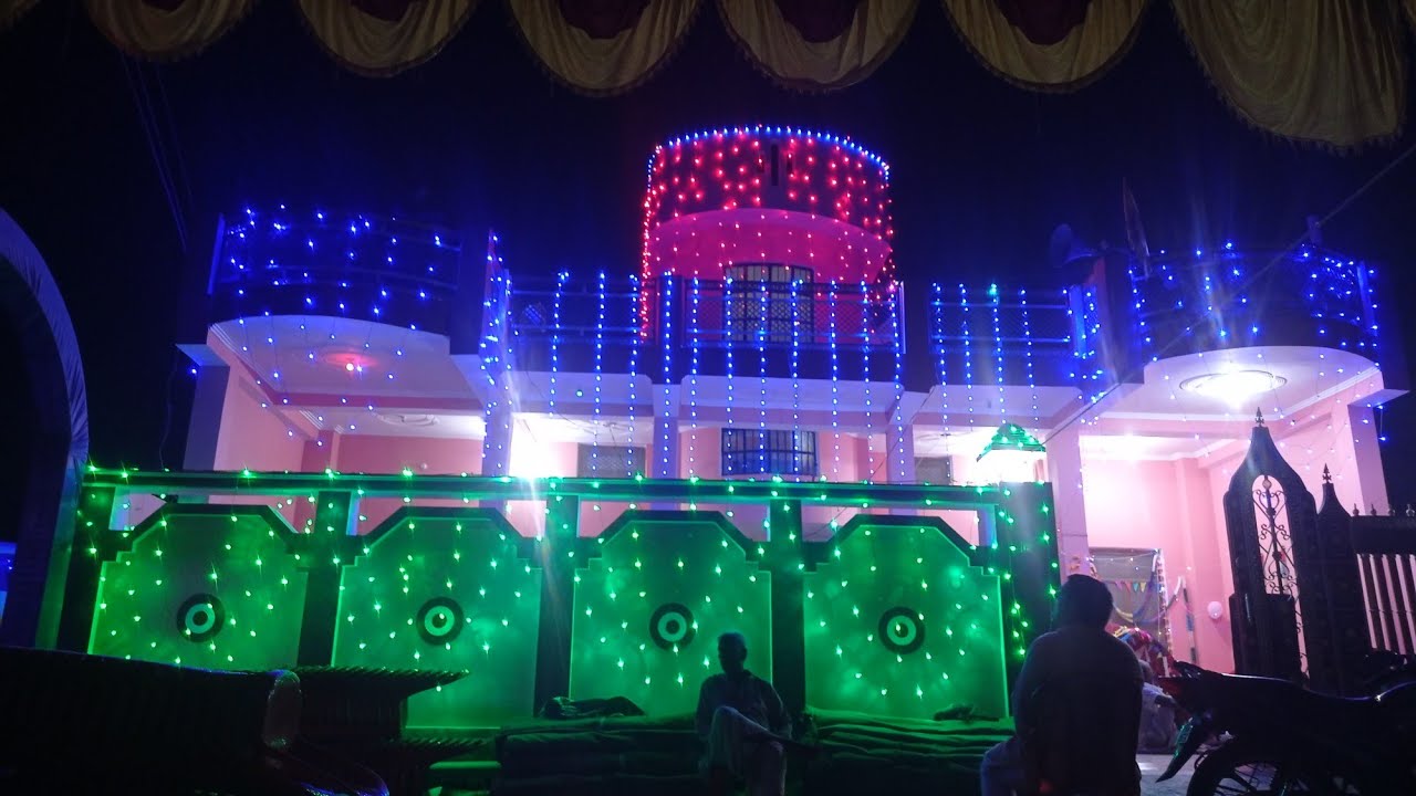 sajawat l light decoration / light decoration / house decoration - YouTube