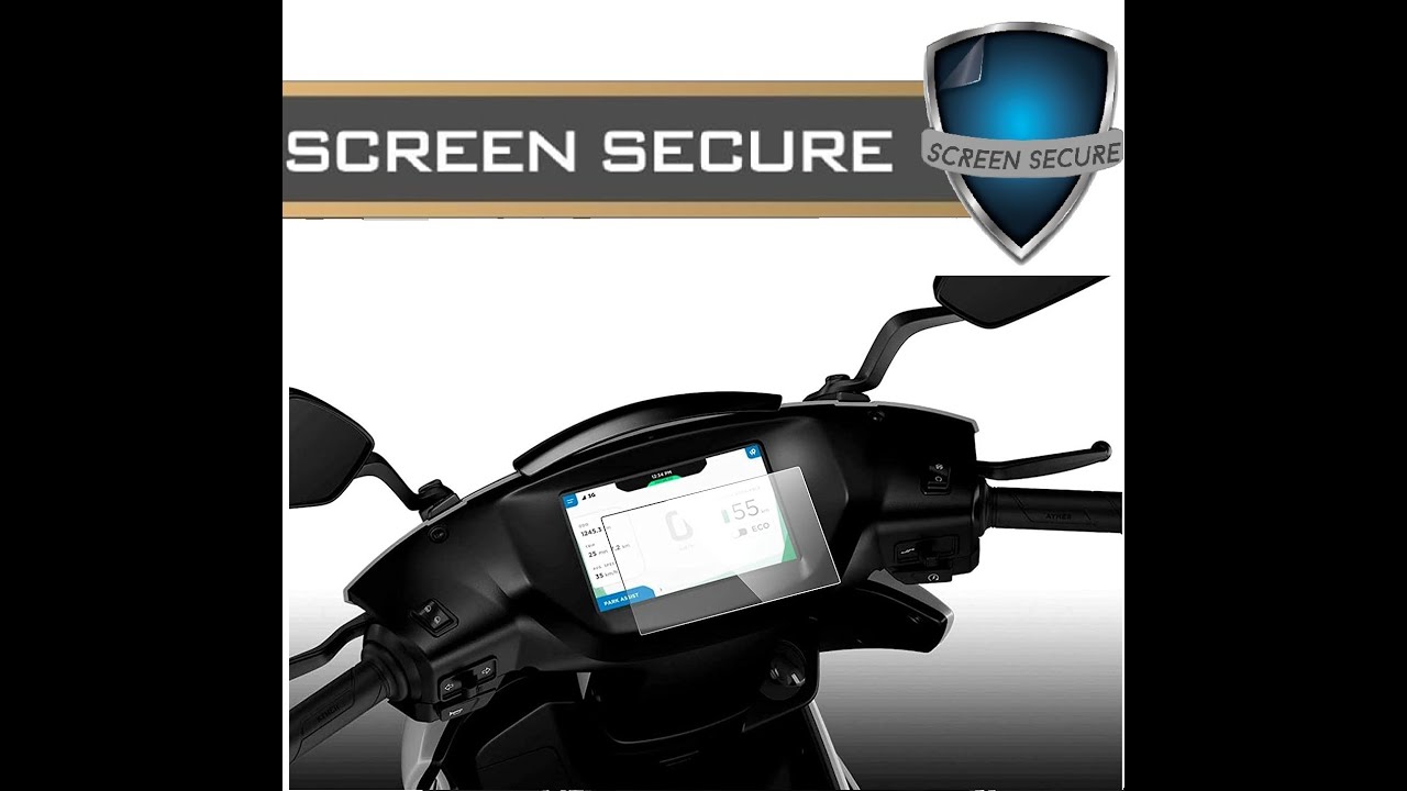 SCREEN SECURE: Ather 450x/450Plus Screen Protector Installation guide ...
