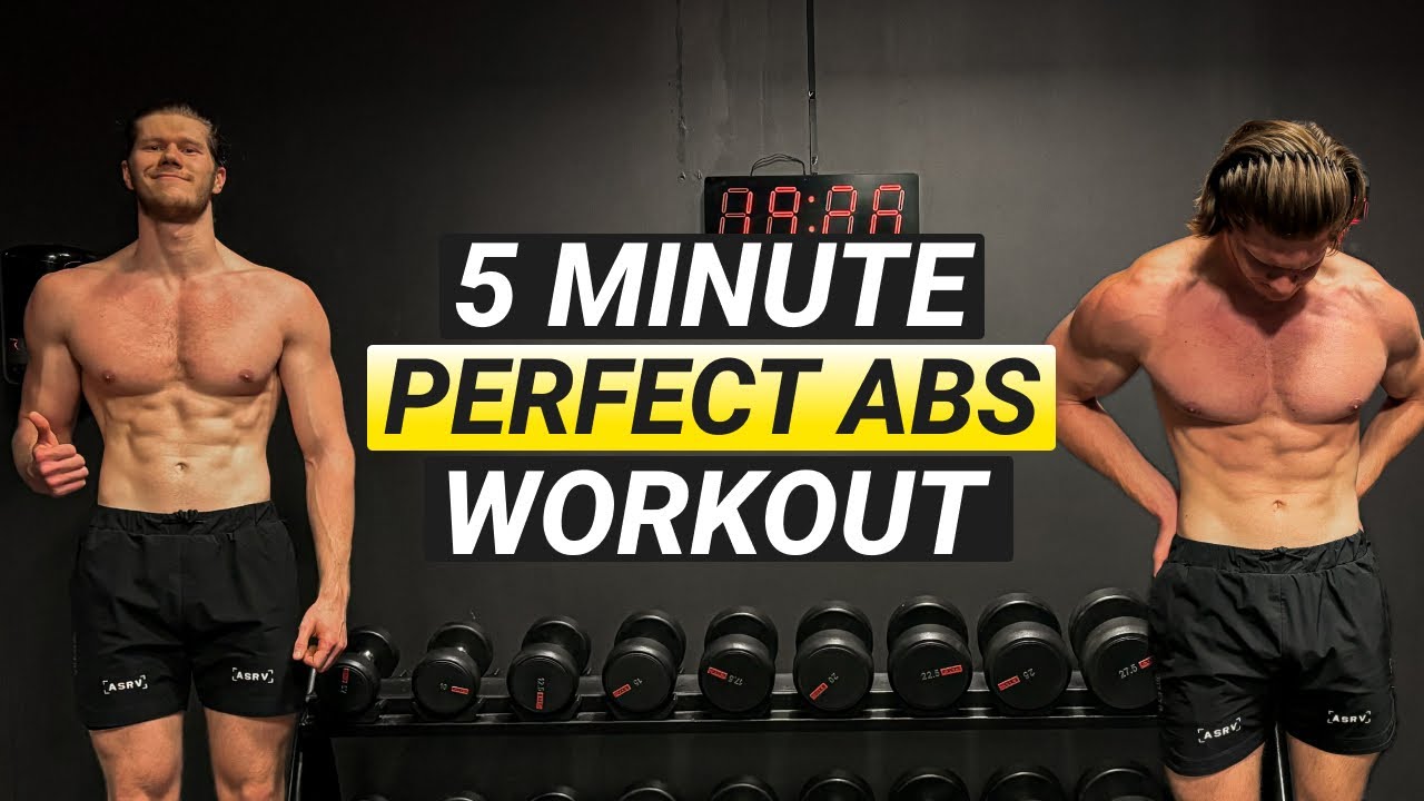5 MIN PERFECT ABS WORKOUT (DO IT 2-3 TIMES A WEEK, FOLLOW ALONG ...