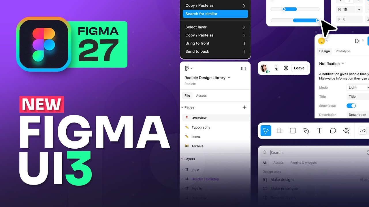 Exploring Figma UI3: Top New Features You Need to Know! | #27 | Urdu / Hindi - YouTube