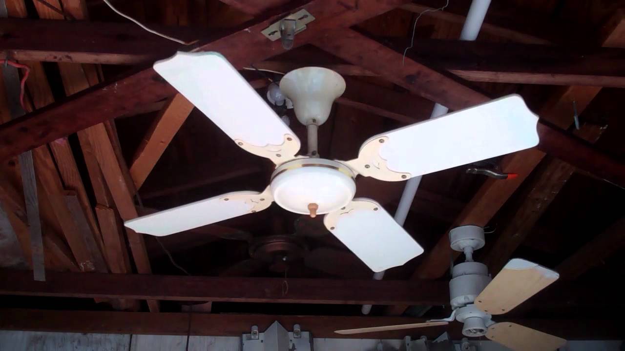 Moss Tropical Breeze Ceiling Fan Model TF-336 - YouTube