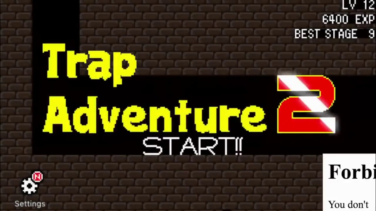 Trap Adventure 2 Speedrun Game Play - YouTube
