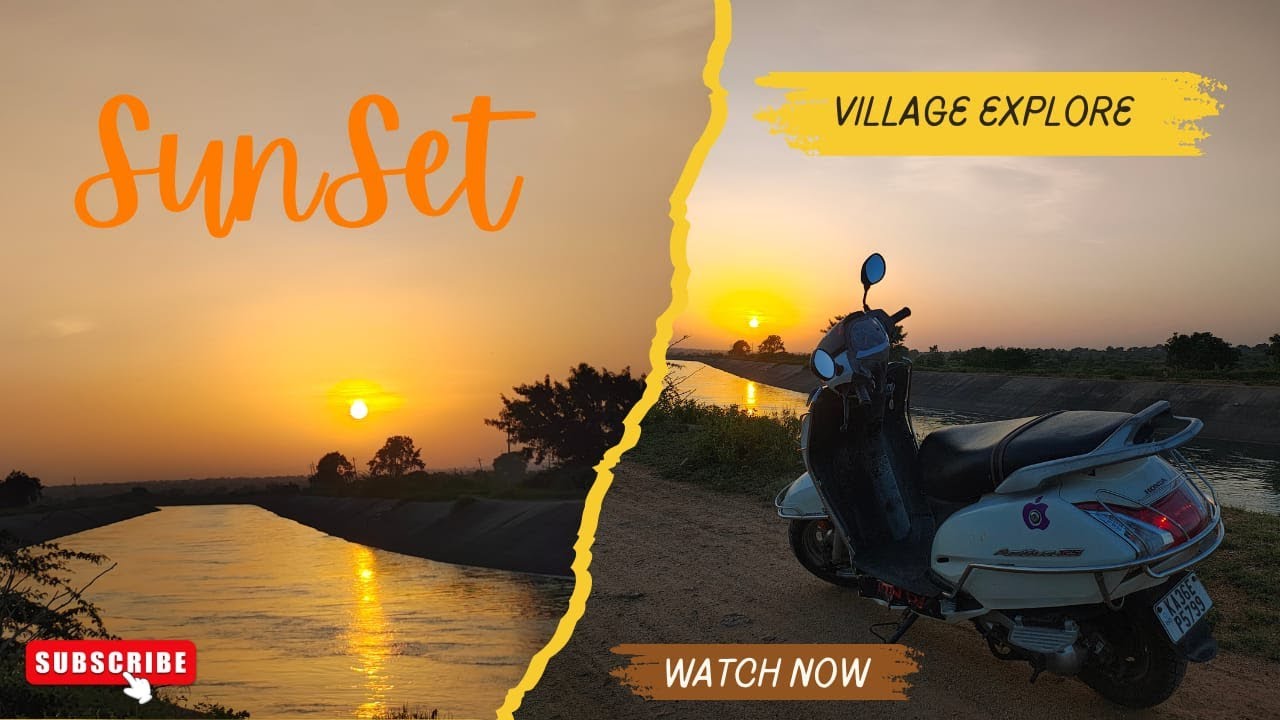 Exploring Village || SunSet View ||#travel #explore #nature - YouTube