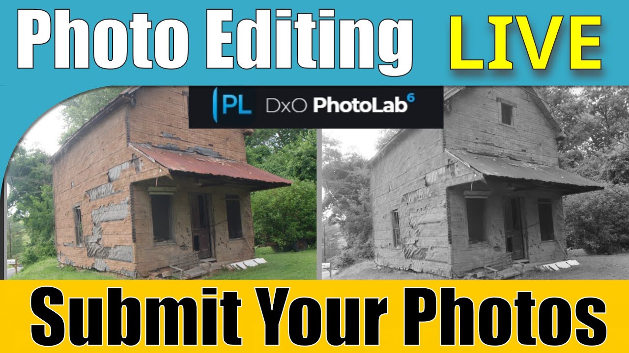Photo Editing Live: I Edit Your Picture or You can Edit Mine - ep. 113 ...