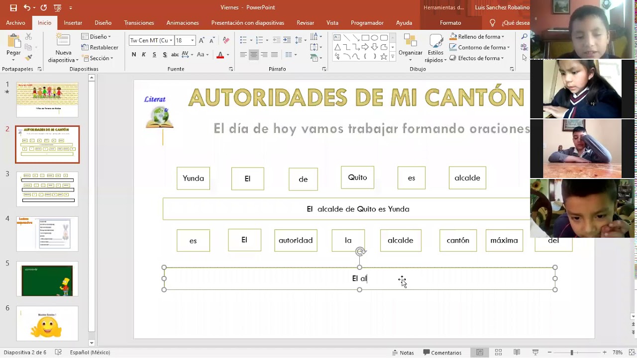 Autoridades de mi cantón. - YouTube