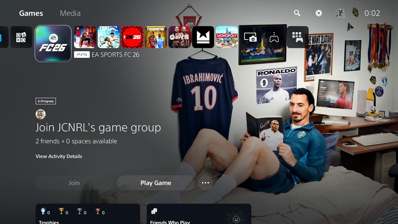 EA Sports FC 26 - Start Up Screen + FULL Menu Walkthrough (PS5) - YouTube
