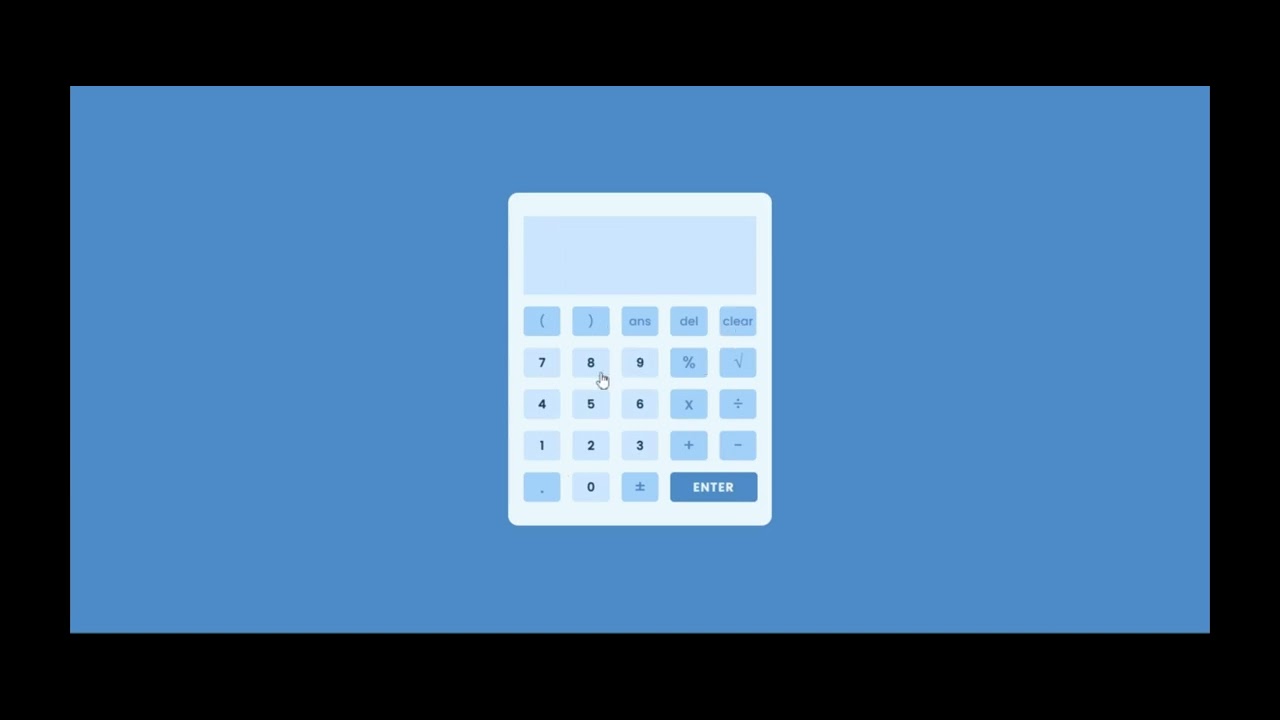 Calculator | Task 3 completed | Web Development Internship ...