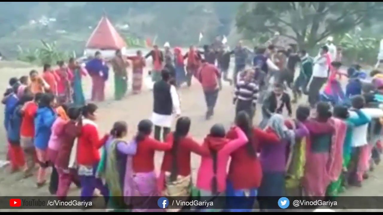 Kumaoni Jhoda-Chanchari || प्रसिद्ध कुमाऊंनी लोकनृत्य गीत || Pahadi ...