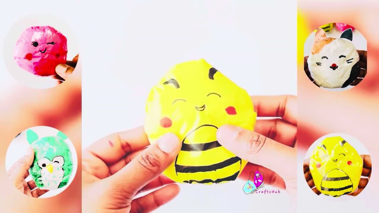 DIY Papercraft Squishy Compilation 🧸 | 4 Easy Squishies in 2 Minutes ...