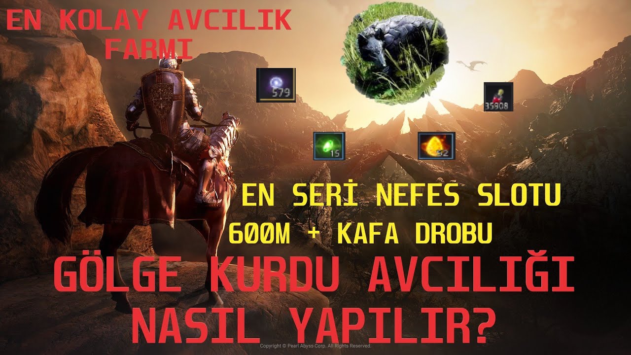 Bdo 🐺NARCİON KURT AVI🐺 Nasıl Yapılır? İncelikler Neler ...