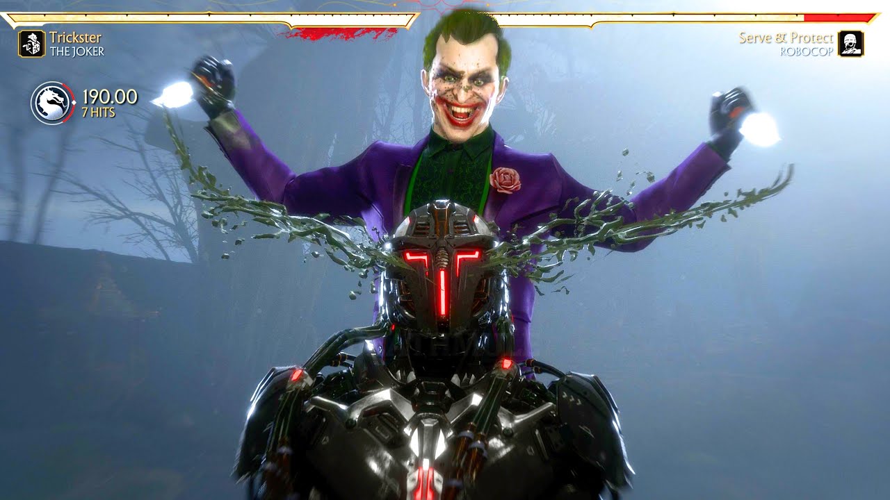 MK11 Cyber Robocop All Fatal Blow's on Cyber Robocop Skin Mod Showcase ...