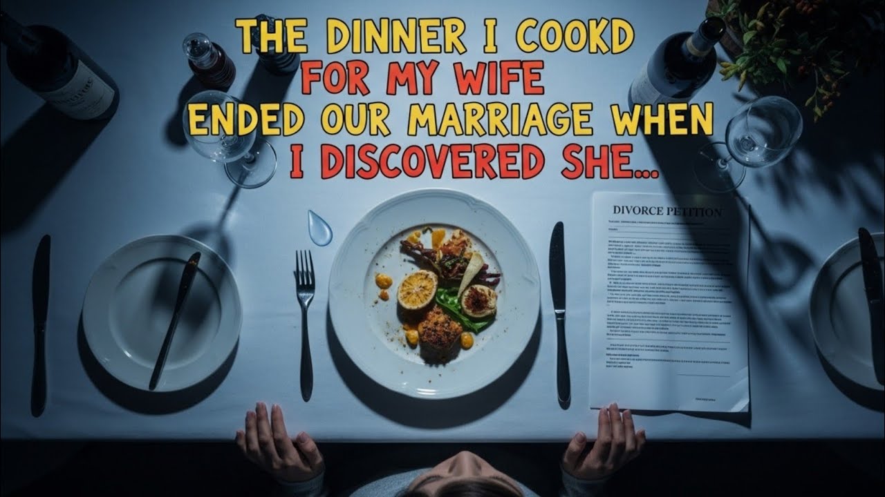 The dinner I cooked for my wife ended our marriage when I discovered ...
