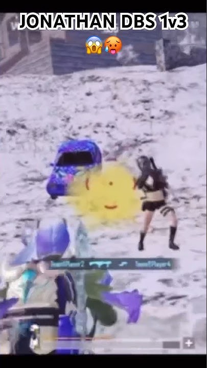 JONATHAN DBS 1v3 😱 | dbs 1v3 clutch 🤯 | 1V3 with DBS | #jonathangaming #dbs #1v3 #shorts #viral ...