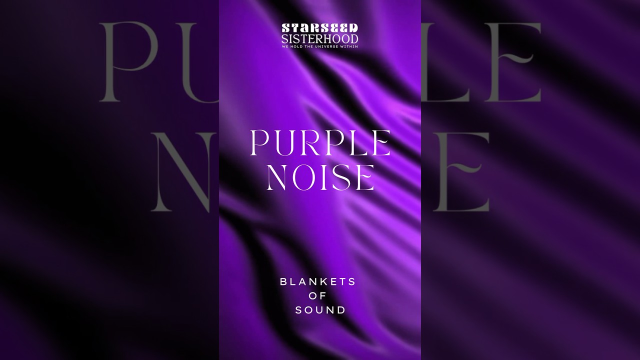 What is Purple Noise? #tinnitus #hearingloss #backgroundmusic # ...