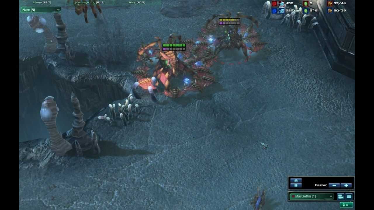 Starcraft 2 Tips & Tutorials - Worker / Drone Shield - YouTube