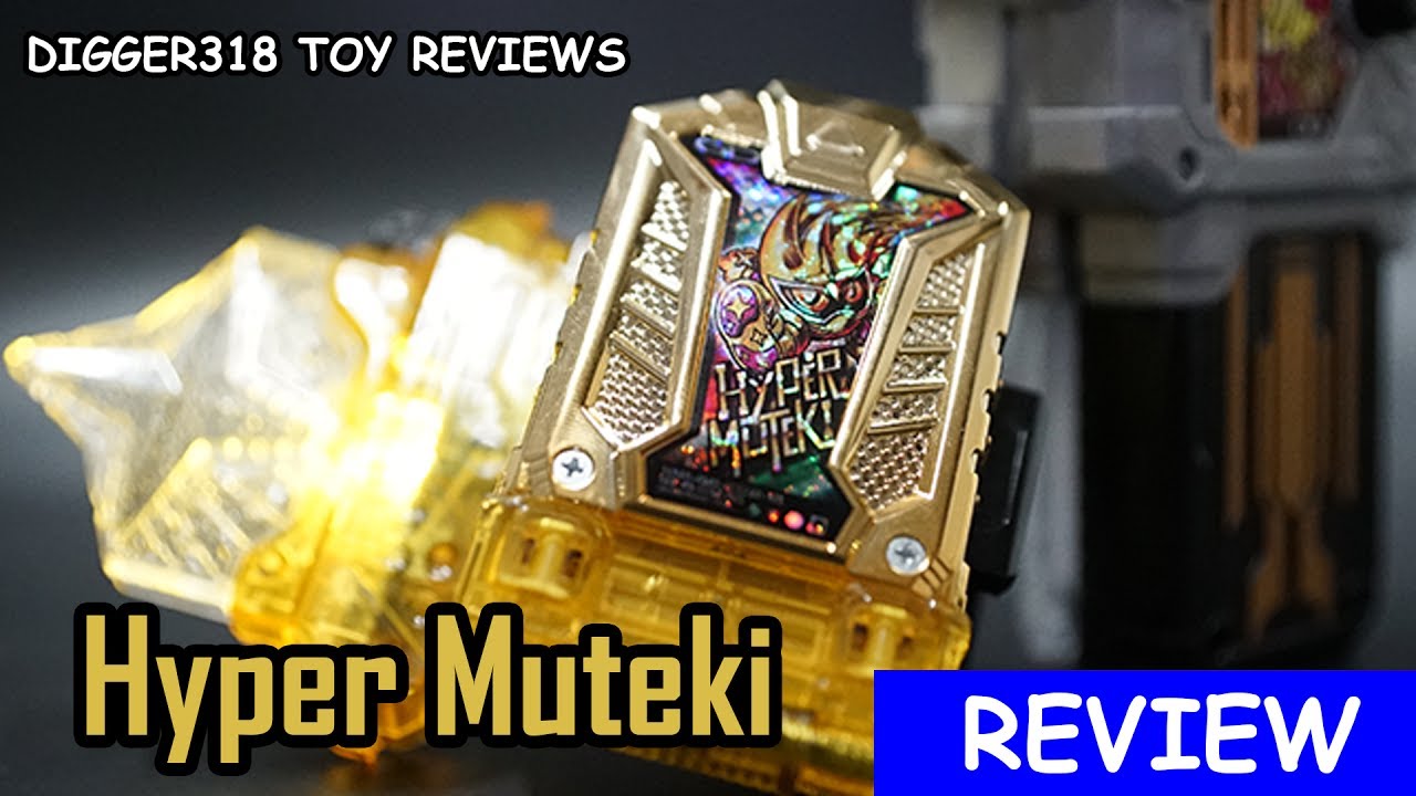 Kamen Rider Ex Aid DX Hyper Muteki Gashat Review - YouTube