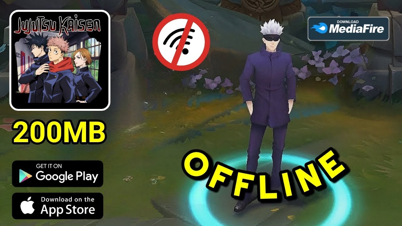 OFFLINE ANIME || GOJO GAME || OFFLINE FANMADE GAME 2023 - YouTube