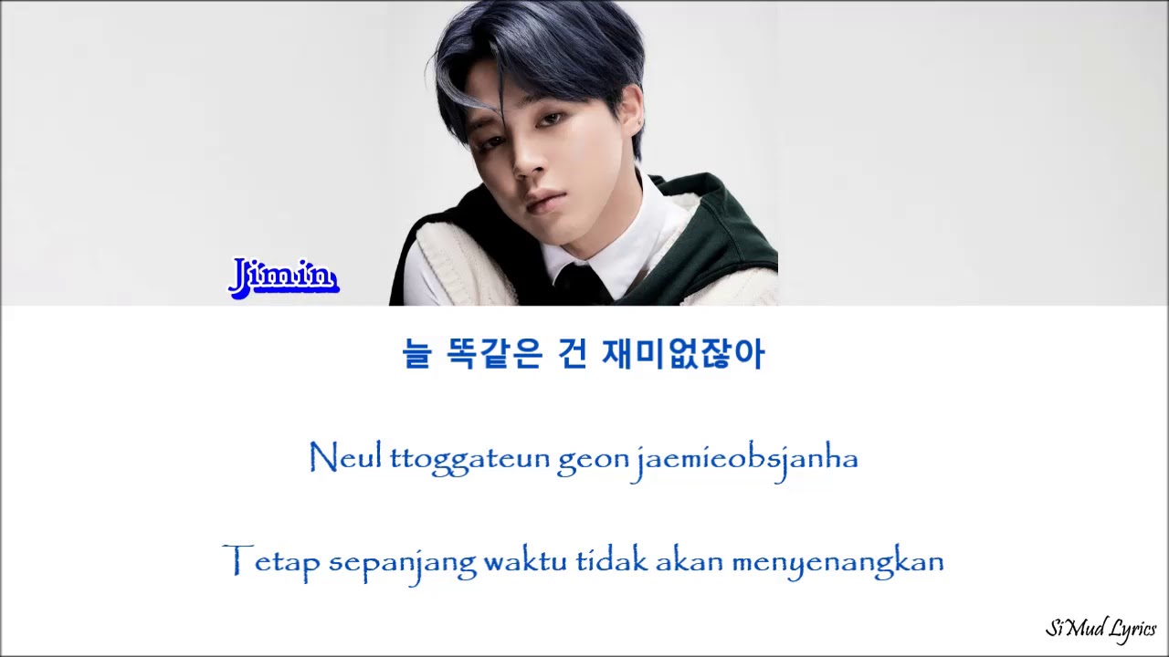 Bts 방탄소년단 Filter Han Rom Ind Color Code Lyrics ♫ Youtube