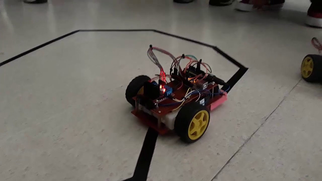 Tugas Matakuliah Robotika : Project Robot line Follower - YouTube