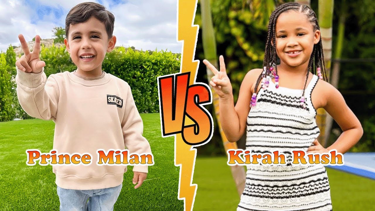 Prince Milan VS Kirah Rush Transformation 🌈 MiniToStar From Baby To ...