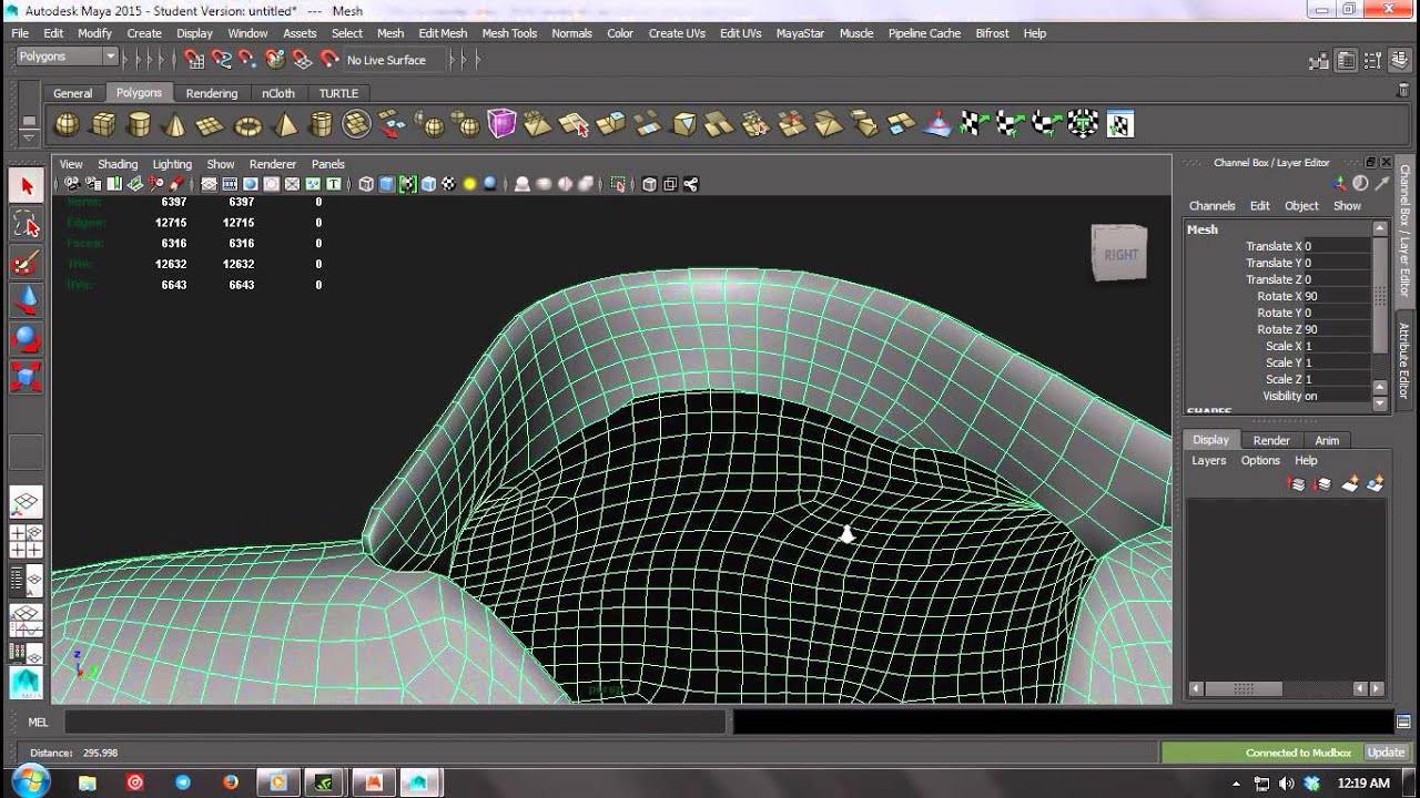 Learning point Part 1 (Using mudbox and Maya) - YouTube