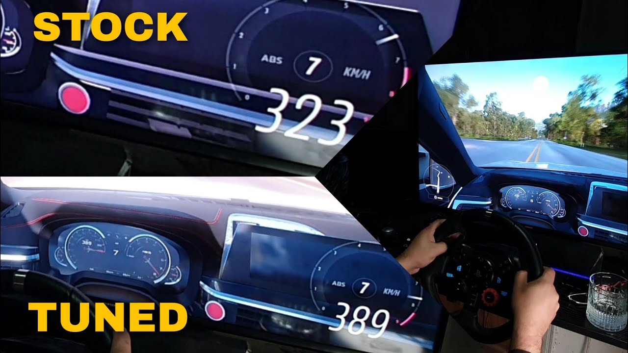 BMW M5 2018 TOP SPEED TEST 896HP - YouTube
