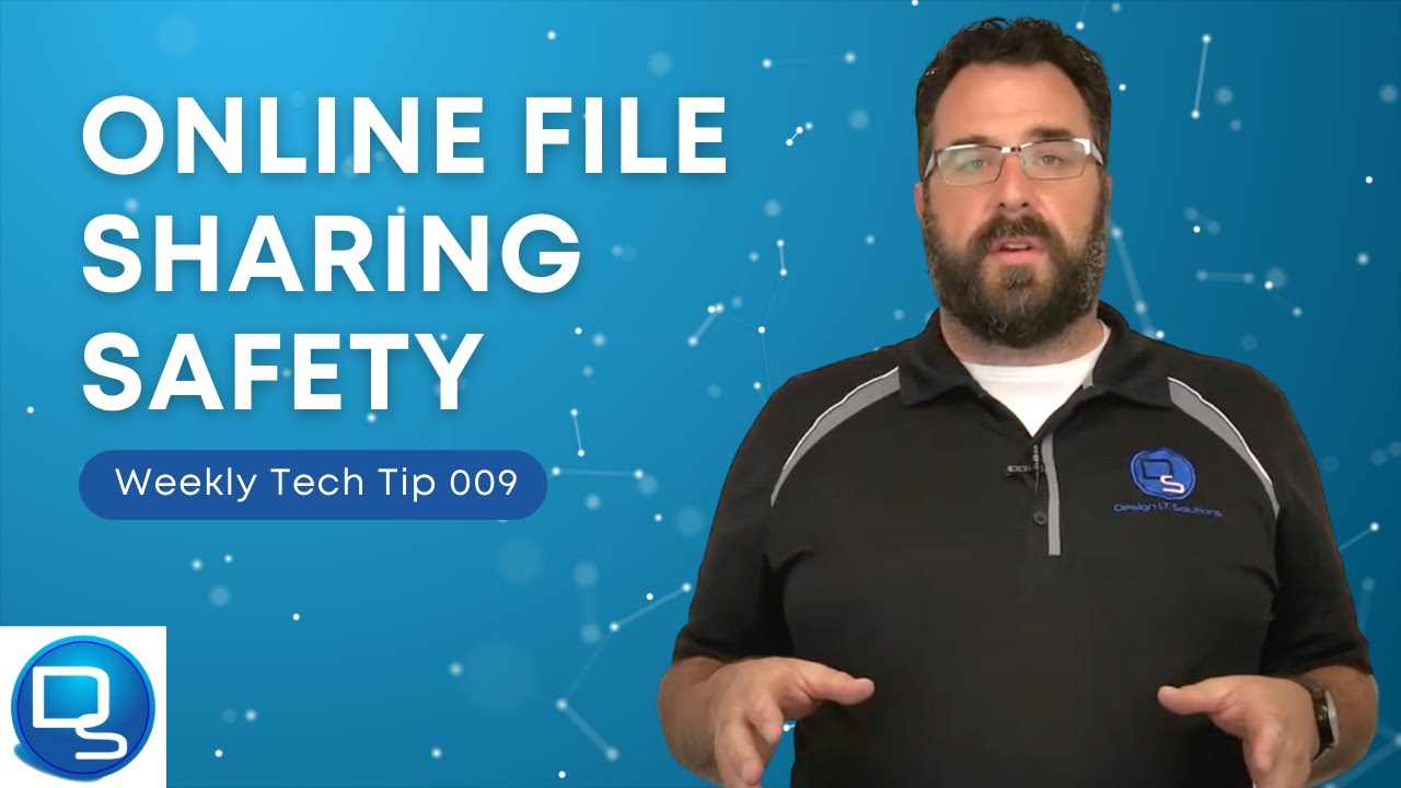 Weekly Tech Tip 009 | Online File Sharing - YouTube