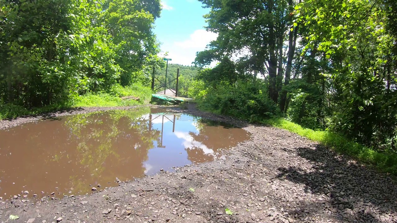 Snow Shoe, PA Rails To Trails 2019 ATV Riding - YouTube