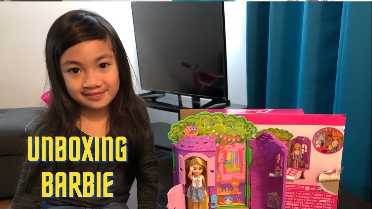 UNBOXING BARBIE CHELSEA | DOLL HOUSE - YouTube