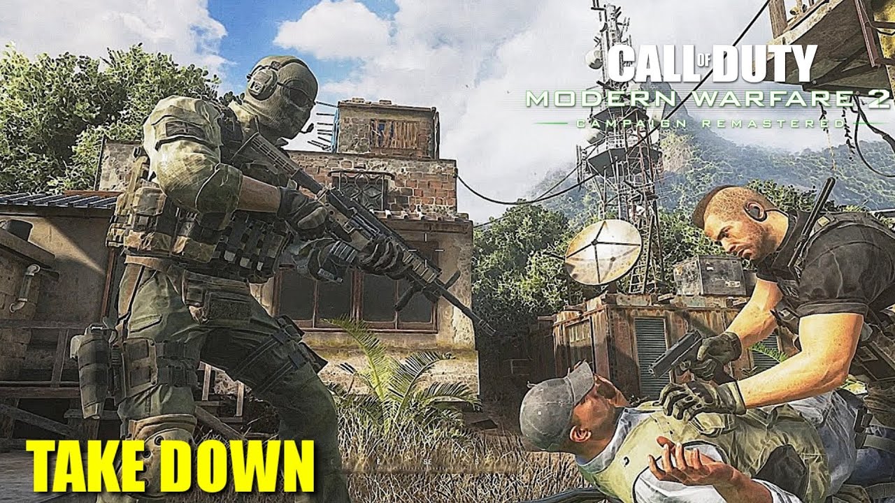 Brazil -Rio de Janeiro TAKE DOWN (HARDENED) Call Of Duty MW2 Remastered ...