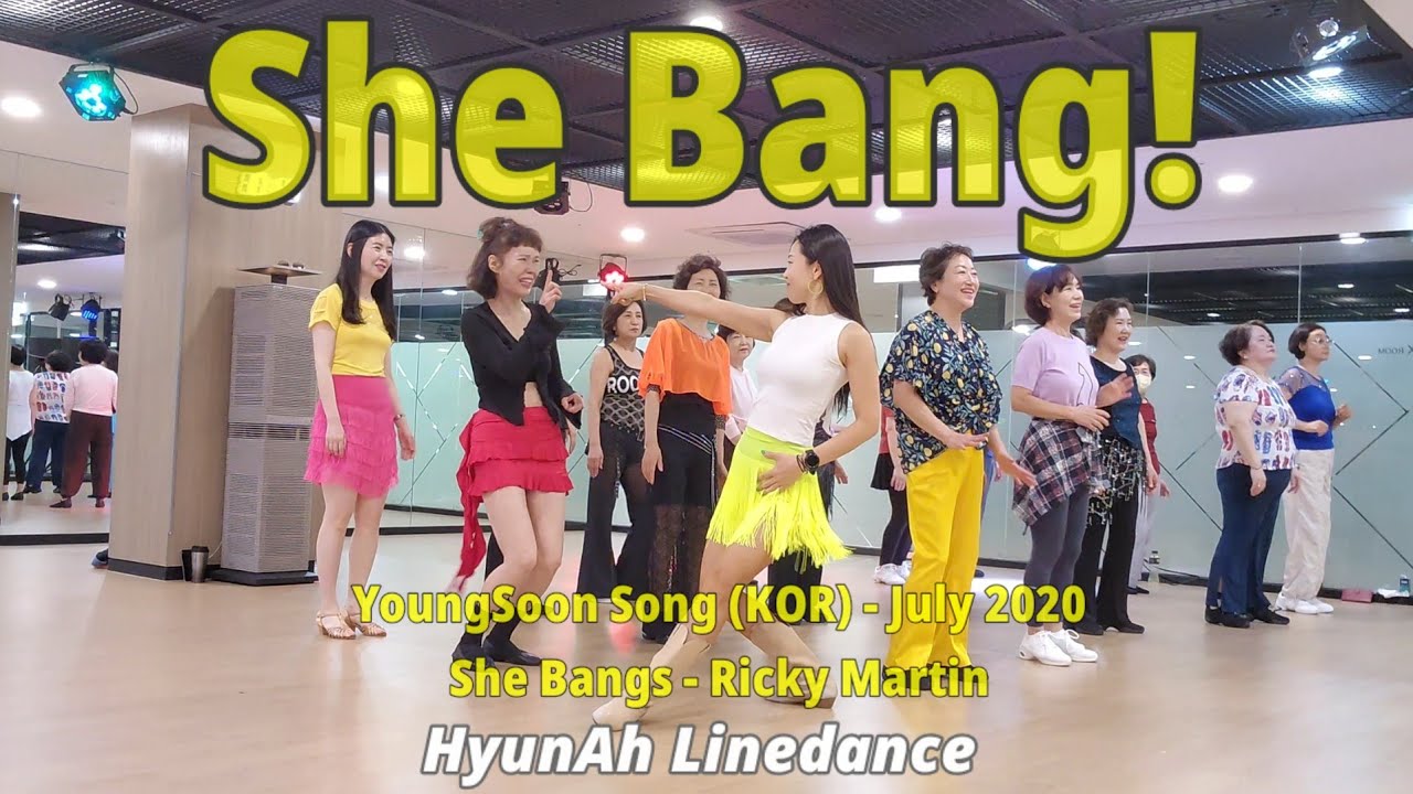 She Bang! Linedance Demo 초중급라인댄스 데모영상 #리키마틴 #킨텍스원시티 #현아라인댄스 #슈퍼스타라인댄스 ...