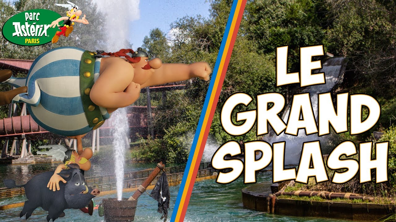 Manège Le Grand Splash - Parc Astérix 2020 | On ride (vue embarquée ...