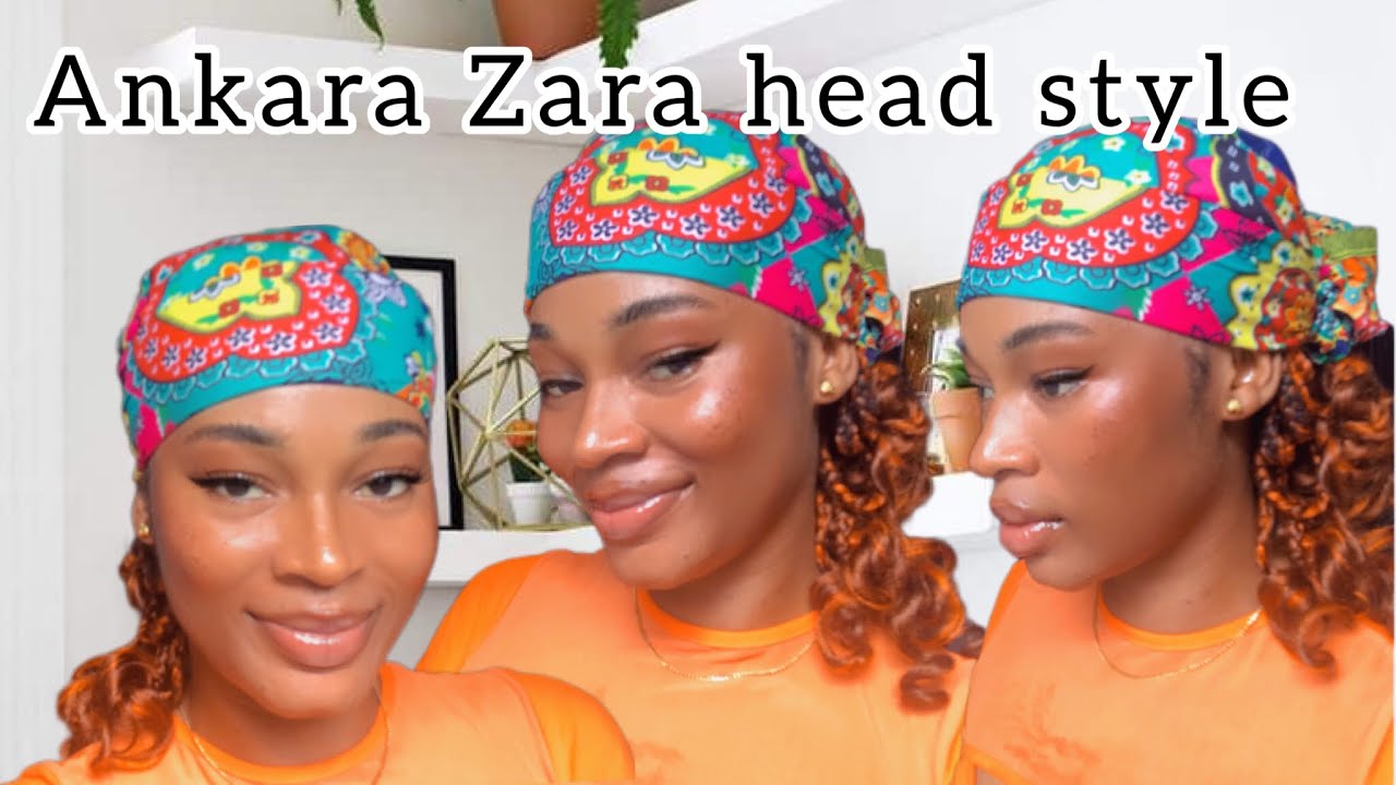 How to tie Ankara Zara buhari head wrap/turban….#turban #ankara # ...