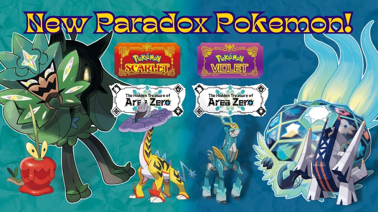 Scarlet & Violet DLC Paradox Pokemon Revealed + TCG News Updates! - YouTube