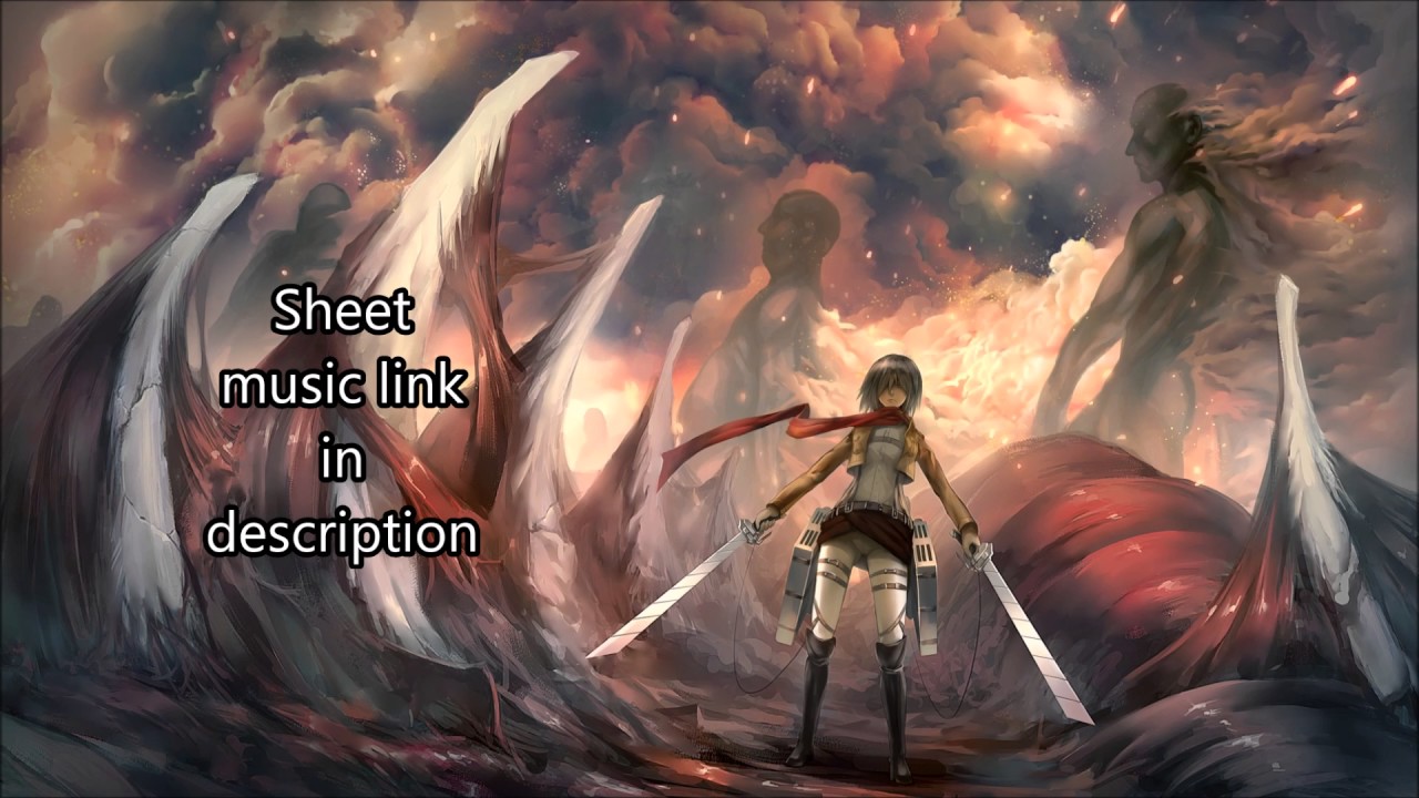 Attack on Titan Main Theme Violin Solo (Sheet Music) - YouTube