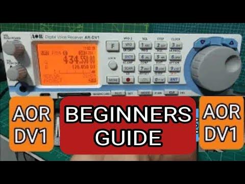 AOR DV1 - VFO , ADD MEMORY CHANNELS - NO SOFTWARE - YouTube