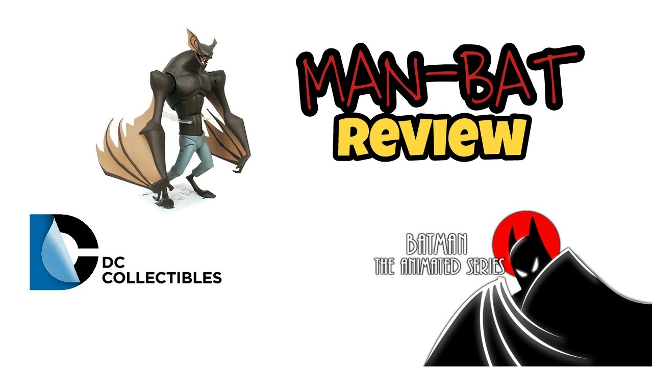 Dc Collectibles Batman: The Animated Series MAN-BAT Review (Deutsch ...