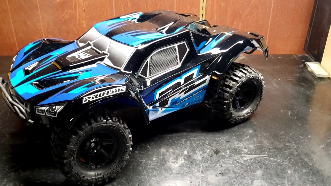Monster Slash 2WD conversion! - YouTube