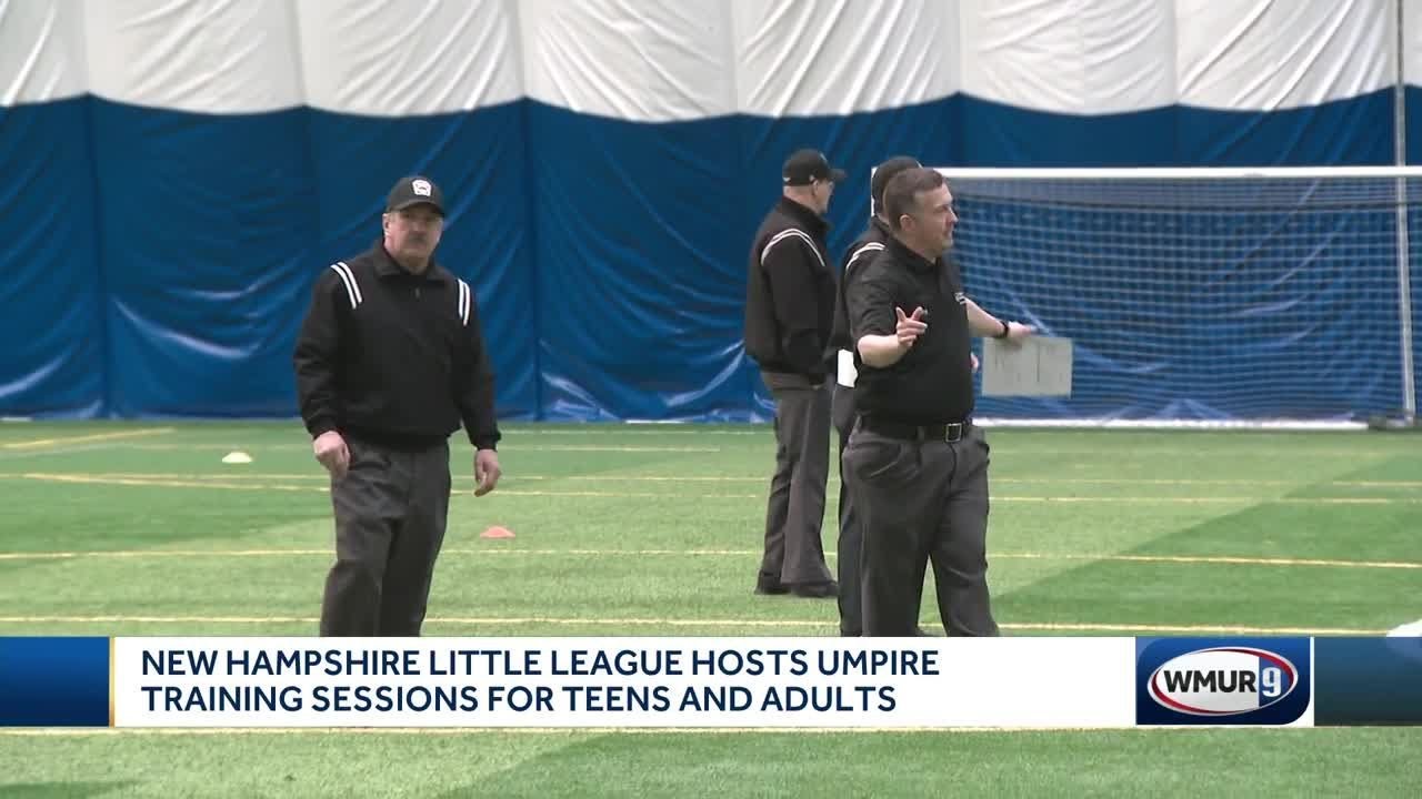 New Hampshire Little League hosts umpire training sessions for teens and adults - YouTube