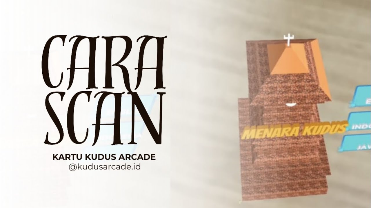 CARA SCAN BARCODE YANG ADA DI KARTU KUDUS ARCADE - YouTube