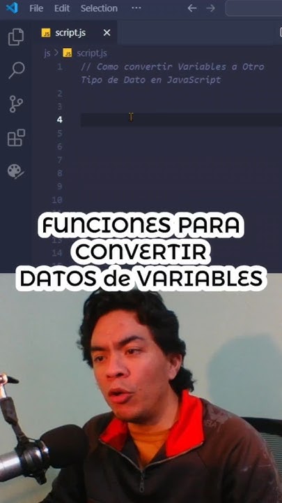 FUNCIONES para CONVERTIR VARIABLES de JavaScript #profelauta #desarrolloweb #javascript # ...