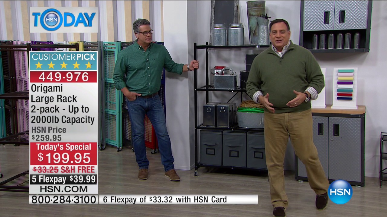 HSN | HSN Today: Origami Storage & Organization 01.02.2017 - 08 AM ...