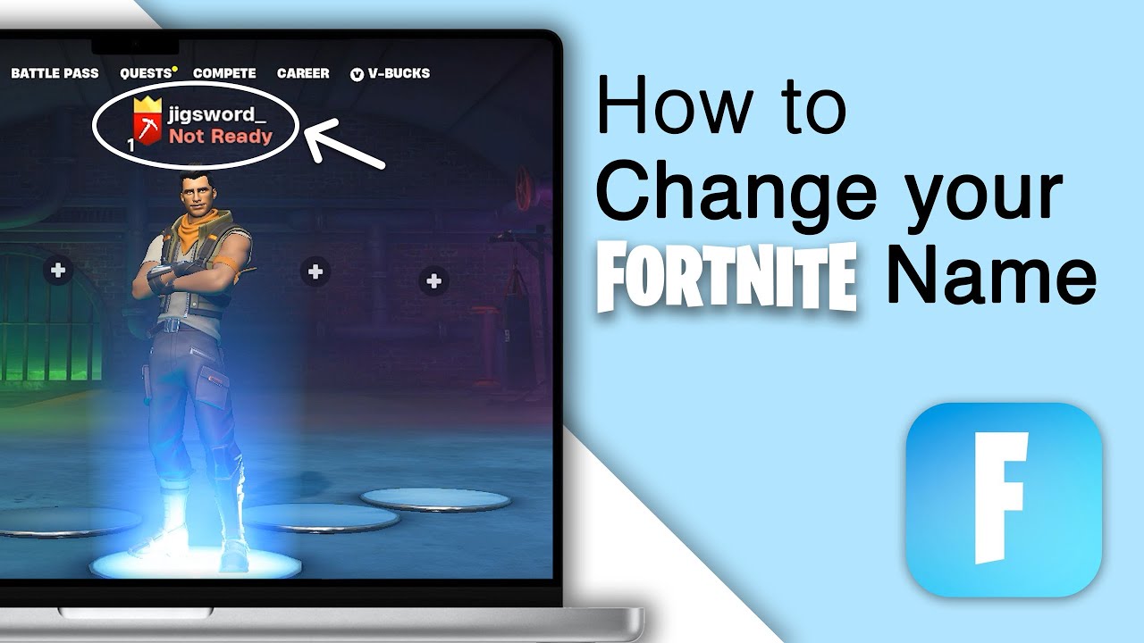 How To Change Your Fortnite Name! [2024] - YouTube