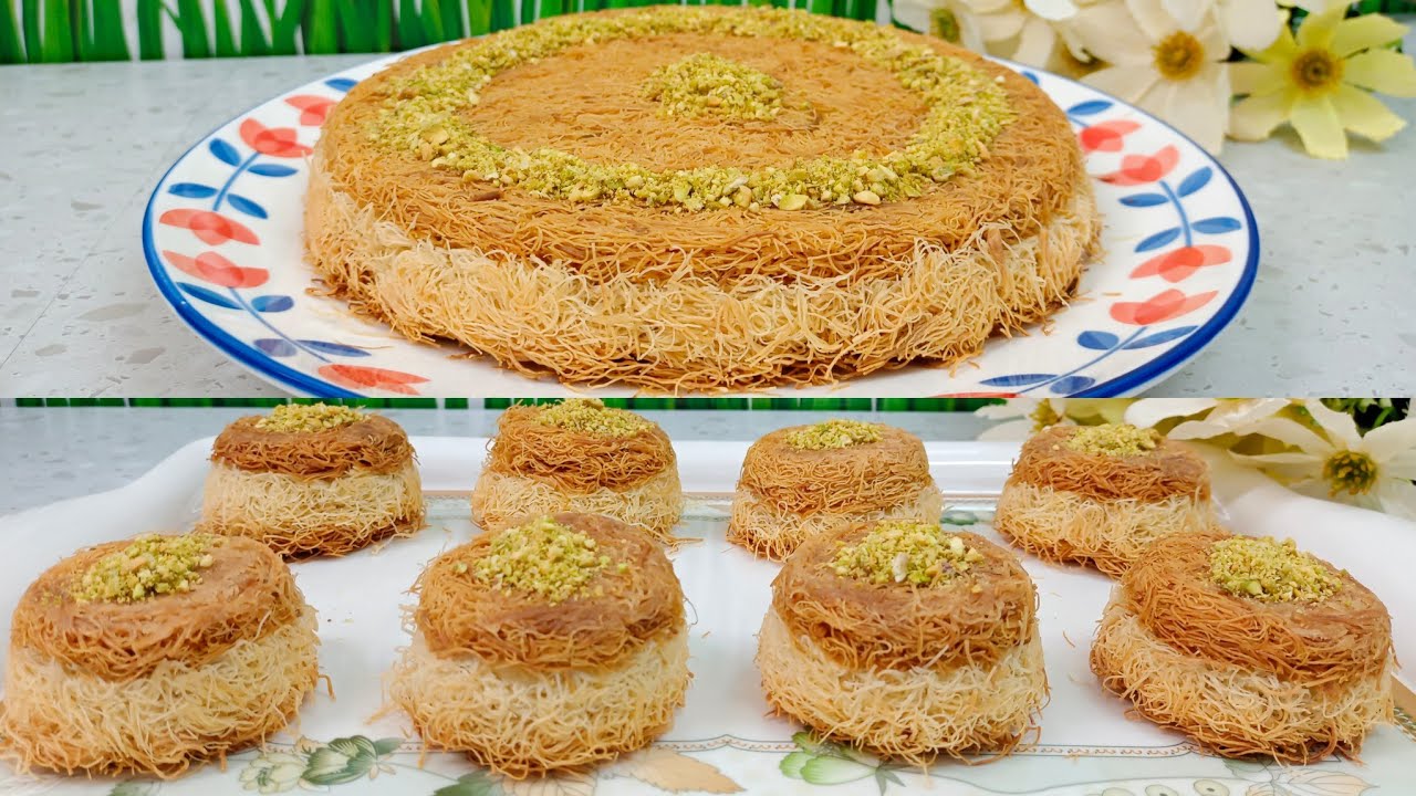 Homemade Kunafa & Mini Kunafa with Cream Cheese | Resepi Kunafa bersama ...