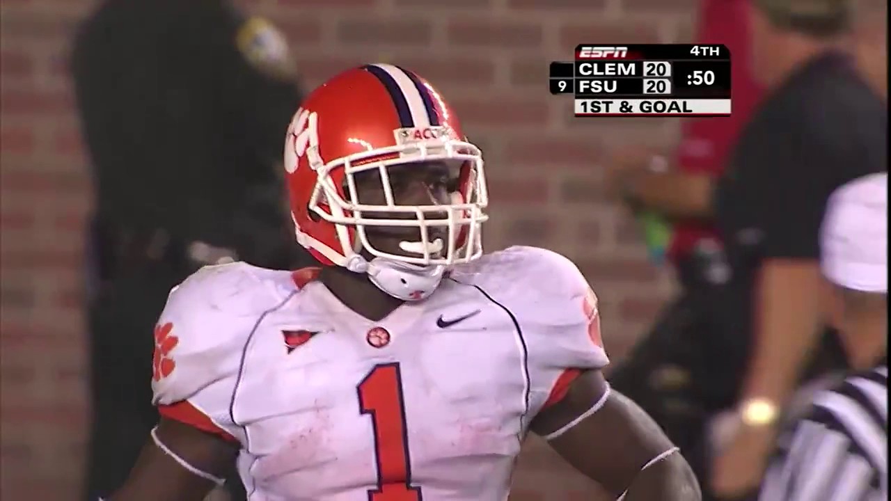 James Davis for 47 vs. FSU in 2006 - YouTube